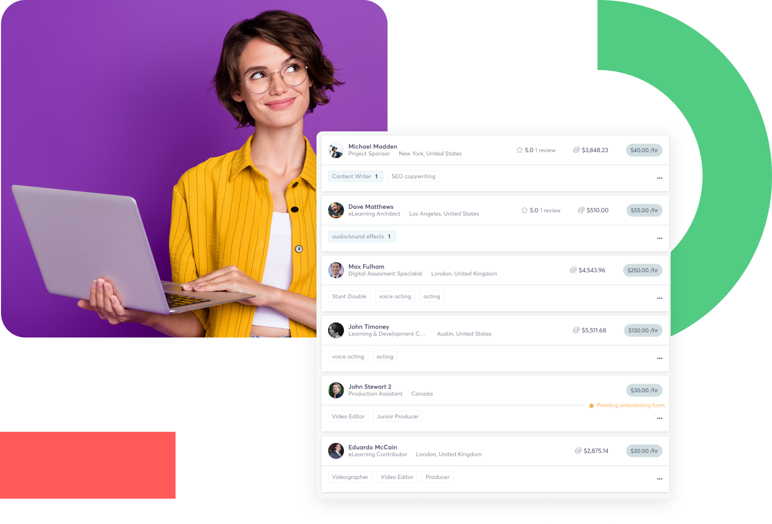 Hire Freelancers & Contractors from Anywhere in the World