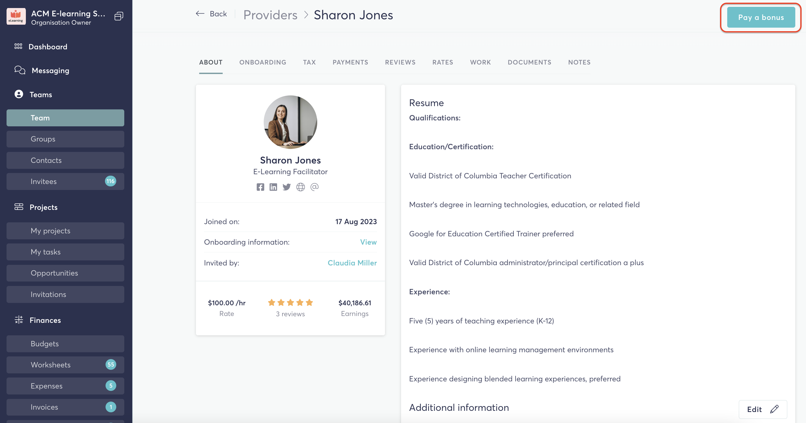 Bonus Payments - how do they work?